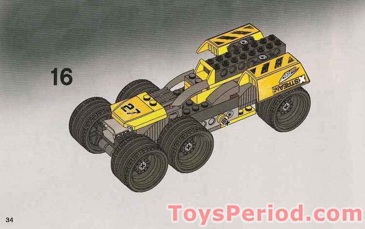 LEGO 8490 Desert Hopper Instructions and Parts List