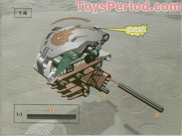 LEGO 8577 Pahrak-Kal Instructions and Parts List