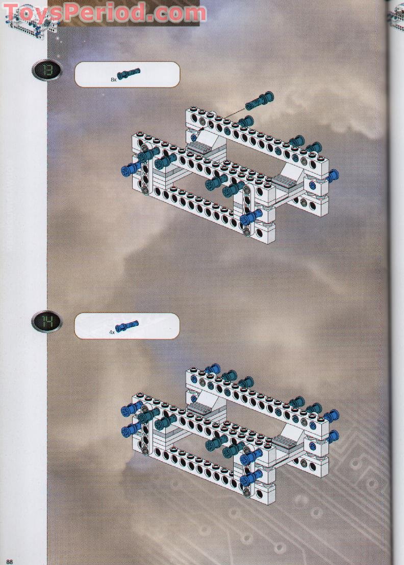 LEGO 9748 Droid Developer Kit Instructions and Parts List