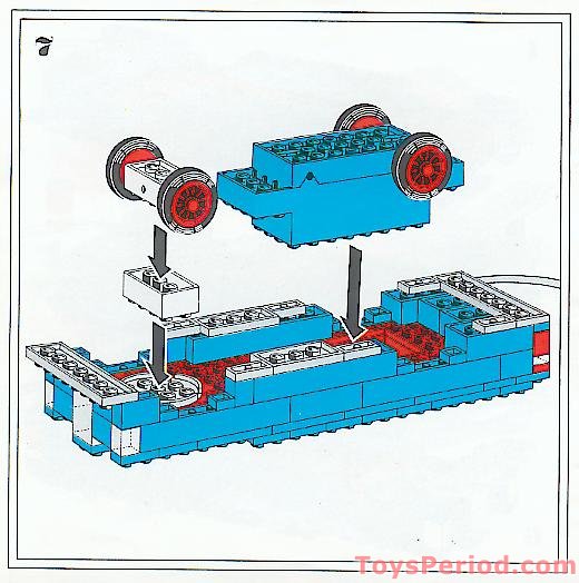LEGO 311-5 Remote Control Car Set Instructions and Parts List