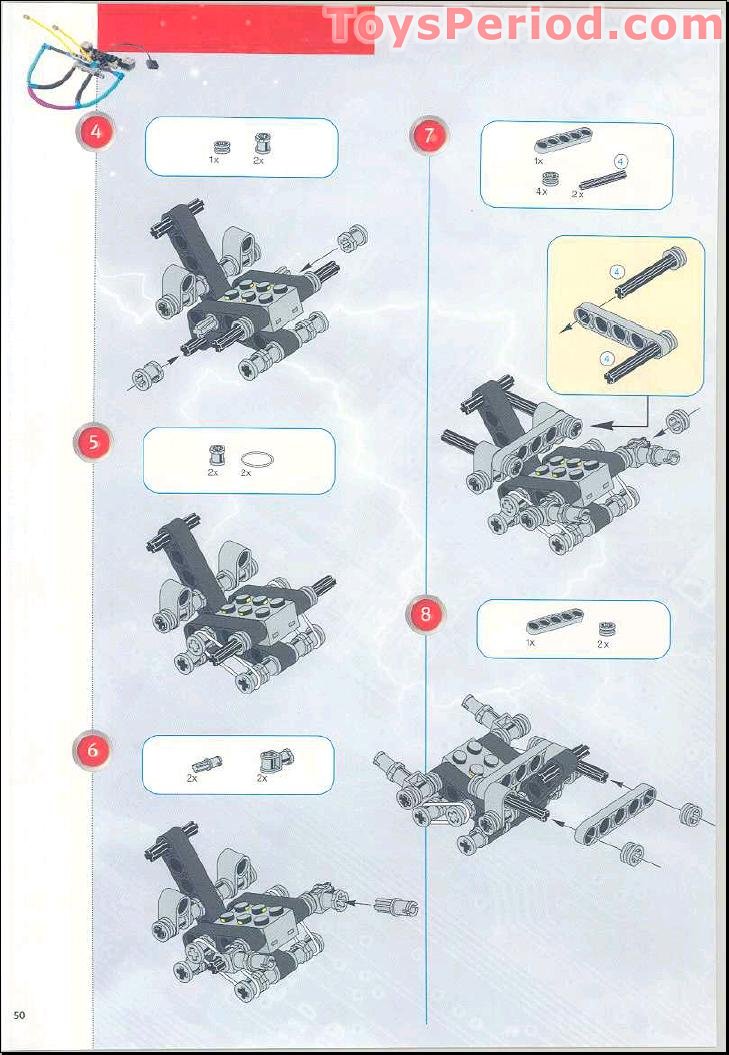 LEGO 3804 Robotics Invention System, Version 2.0 Instructions and Parts ...