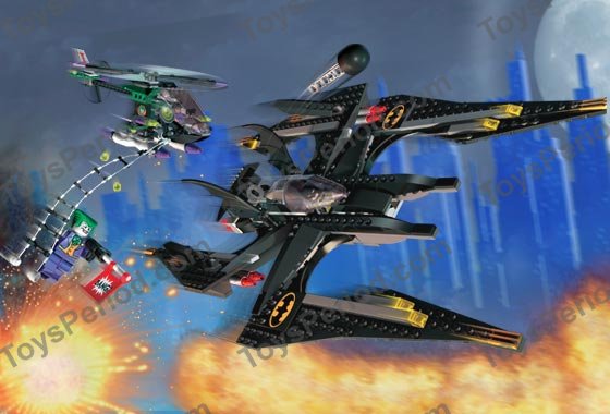 LEGO 7782 The Batwing: The Joker's Aerial Assault Instructions and ...