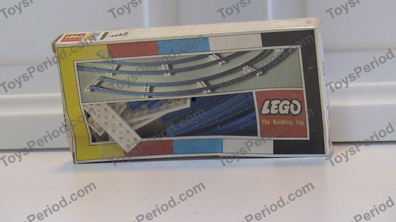 LEGO 151 Curved Track Instructions and Parts List
