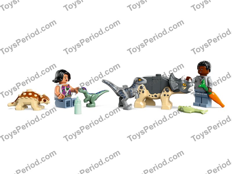 LEGO 76963 Baby Dinosaur Rescue Center Set Parts List