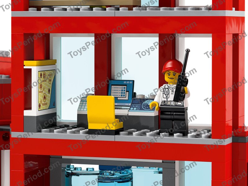 LEGO 77944 Fire Station Headquarters Set Parts List