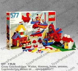 LEGO 577 Basic Building Set Parts List