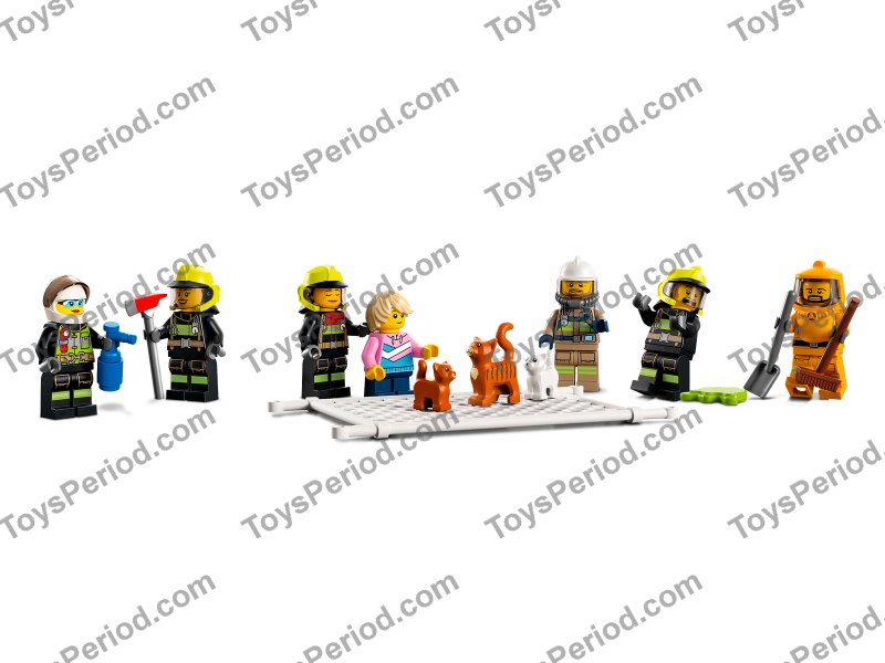 LEGO 60321 Fire Brigade Set Parts List