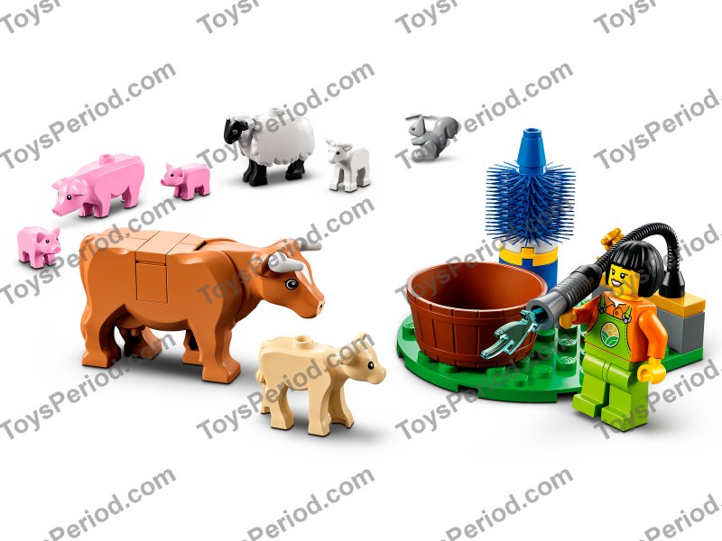 LEGO 60346 Barn & Farm Animals Set Parts List