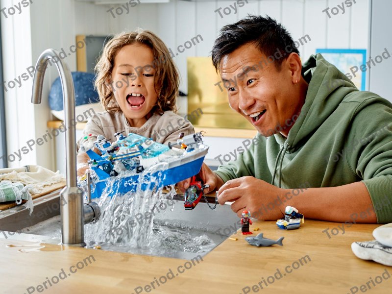 LEGO 60277 Police Patrol Boat Set Parts List