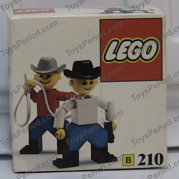 LEGO 210-1 Cowboys Instructions and Parts List