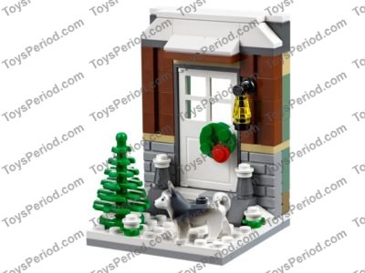 LEGO 40124 Winter Fun Set Parts List