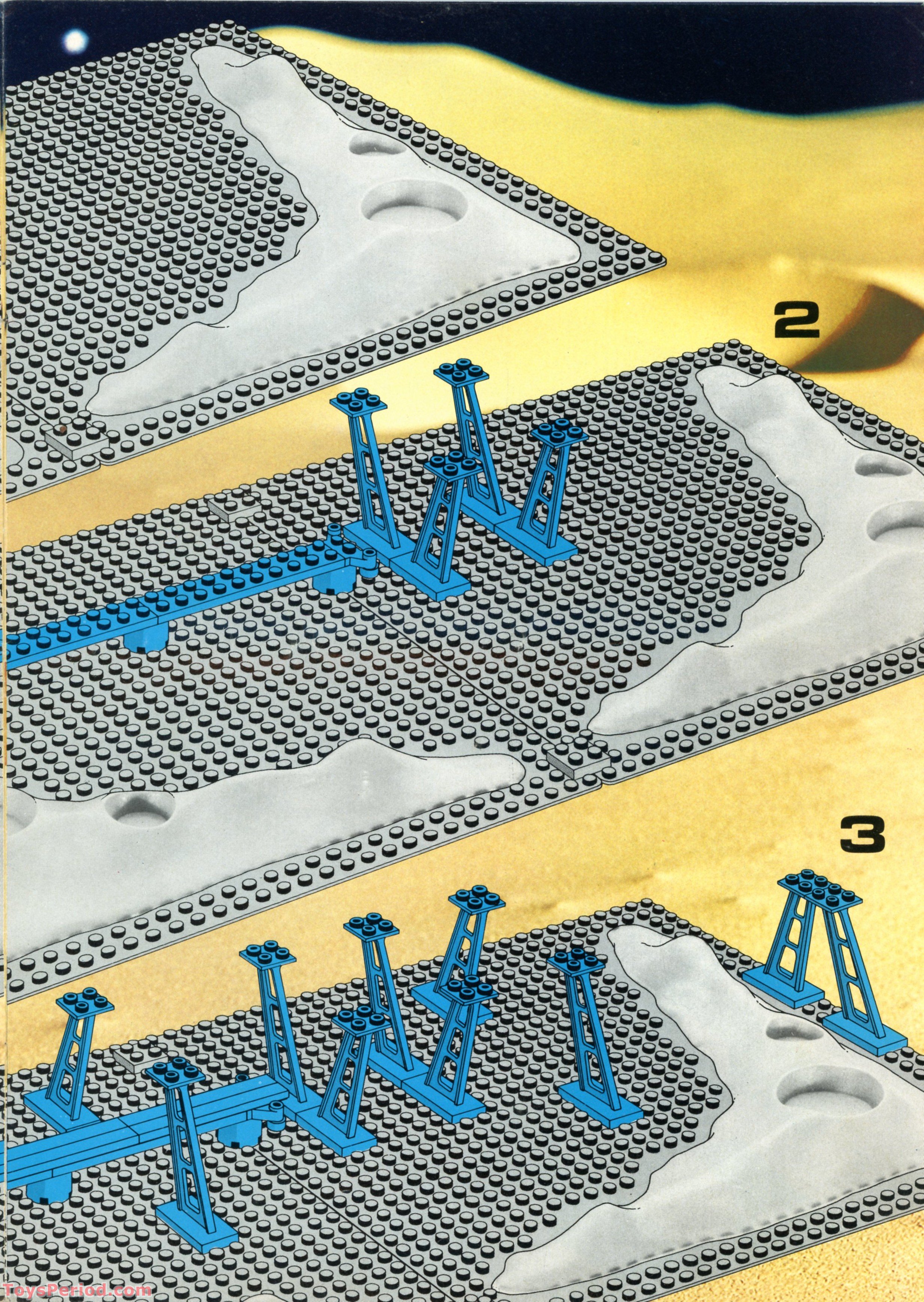 LEGO 6971 Inter-Galactic Command Base Instructions and Parts List