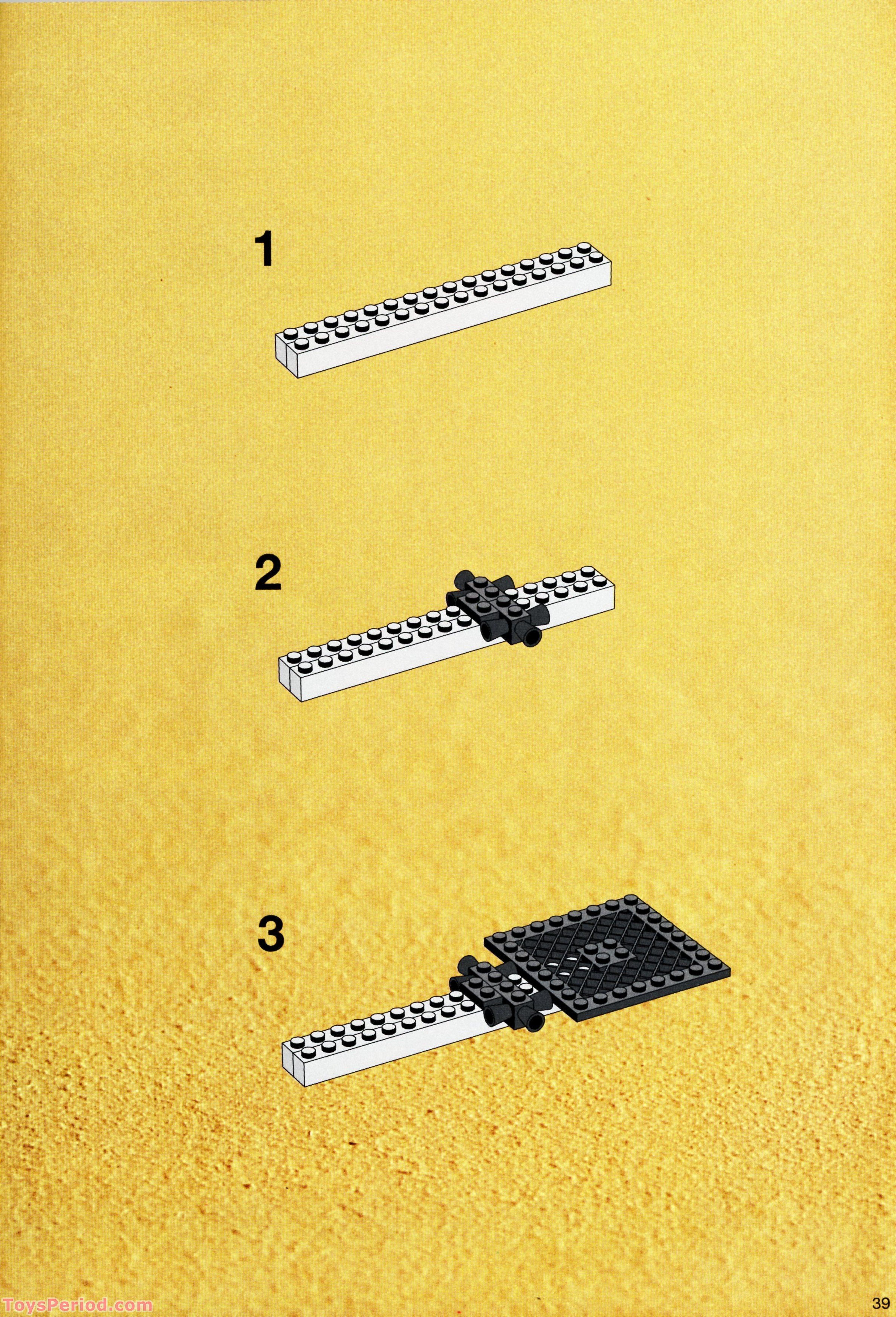LEGO 6991 Monorail Transport Base Instructions and Parts List