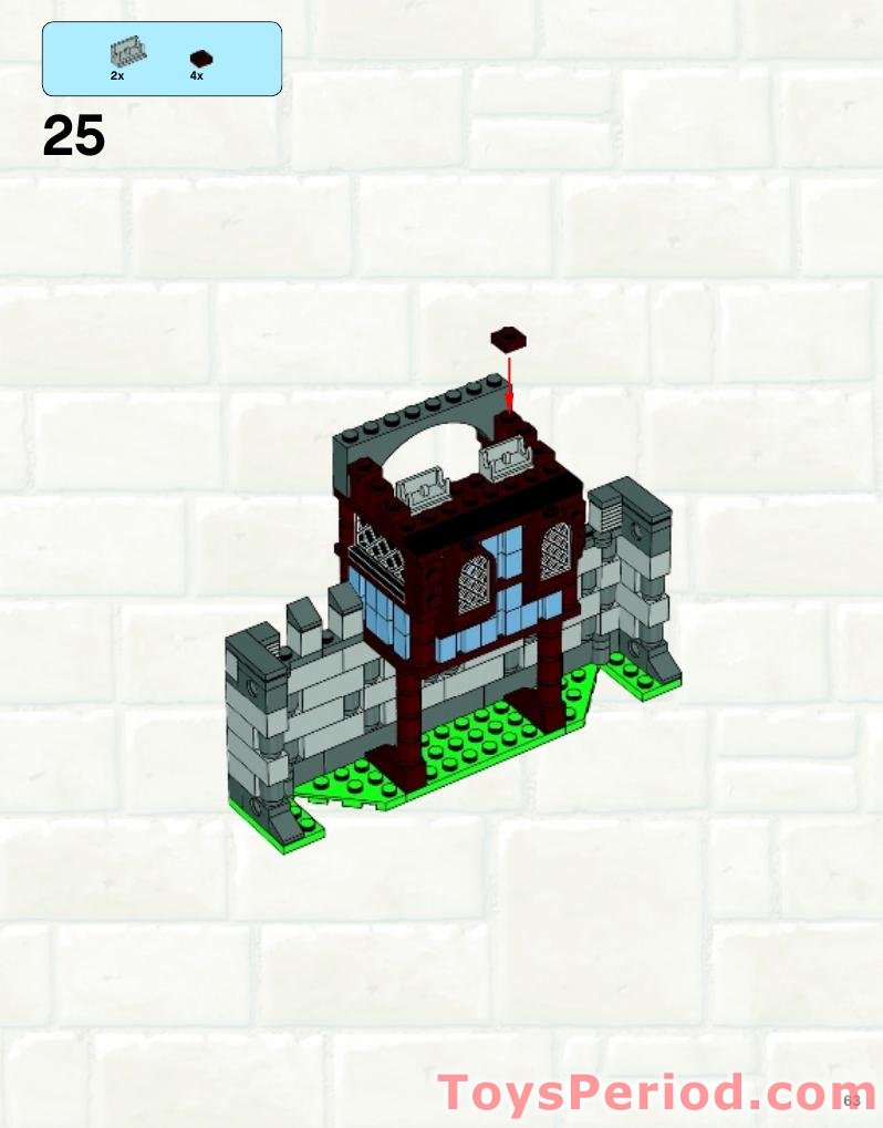 LEGO 10223 Kingdoms Joust Instructions and Parts List
