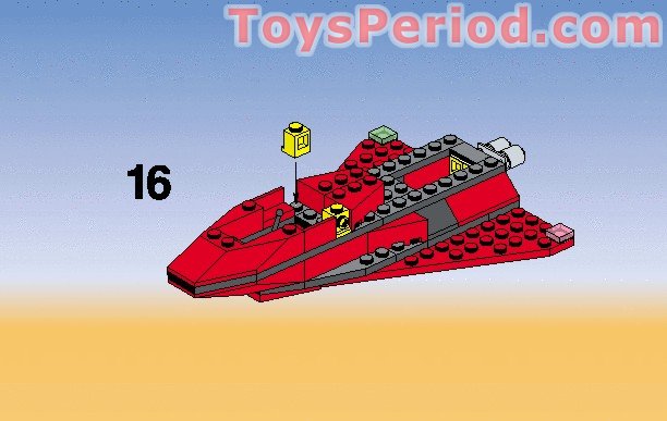 LEGO 2774 Airshow - Red Tiger Instructions and Parts List