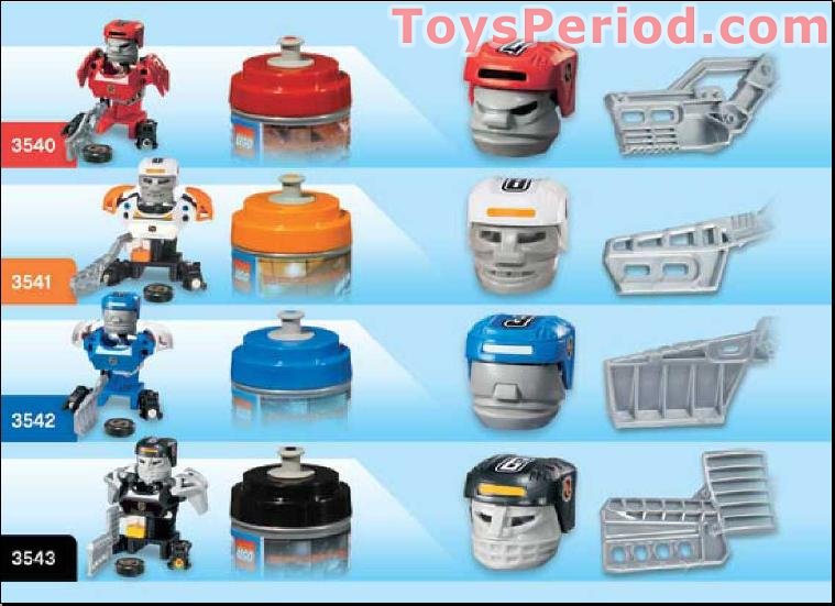 LEGO 3542 Flip Shot Instructions and Parts List