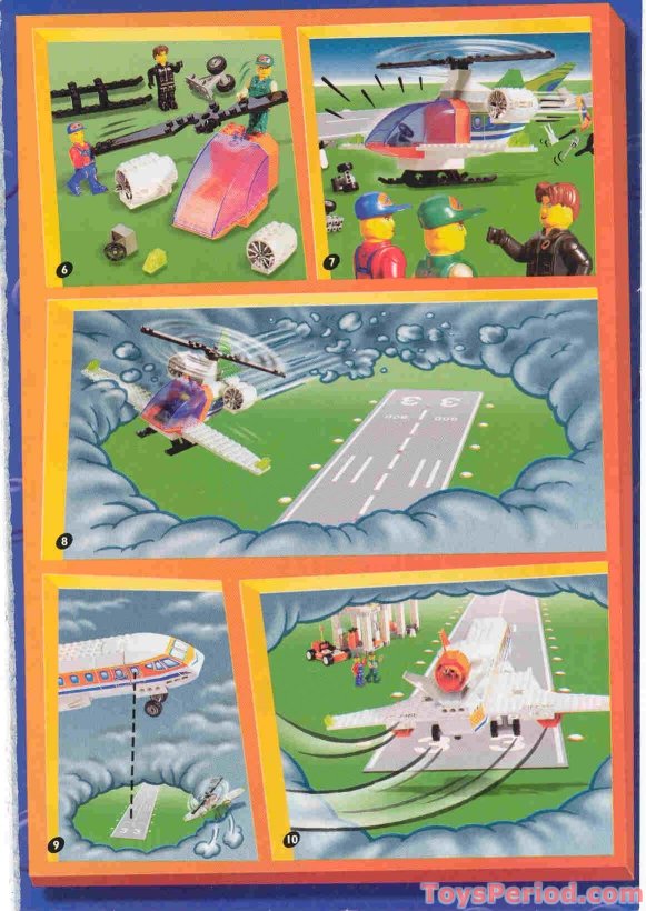 LEGO 4620 A.I.R. Operations HQ Instructions and Parts List