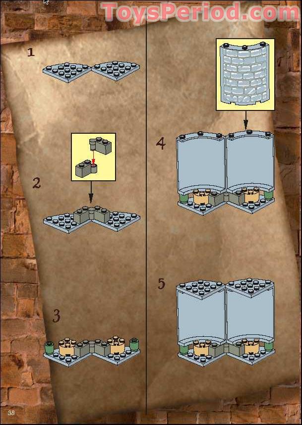 LEGO 4729 Dumbledore's Office Instructions and Parts List