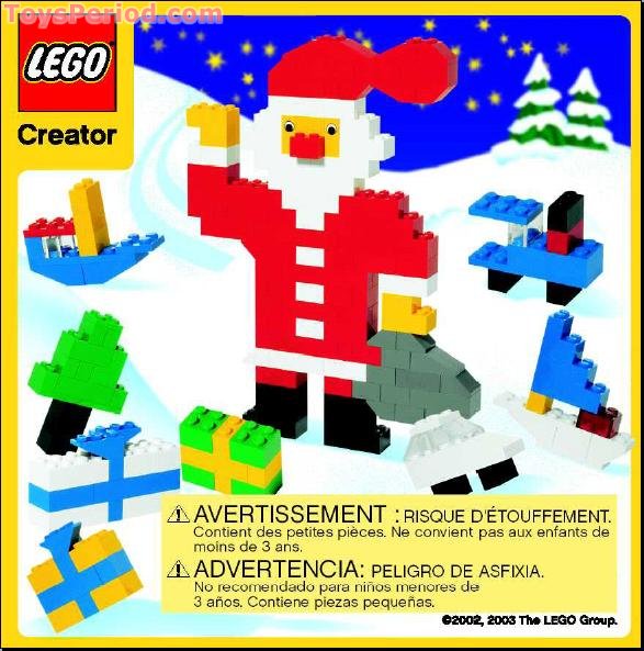 LEGO 4029 Build with Bricks Red Bucket Instructions and Parts List