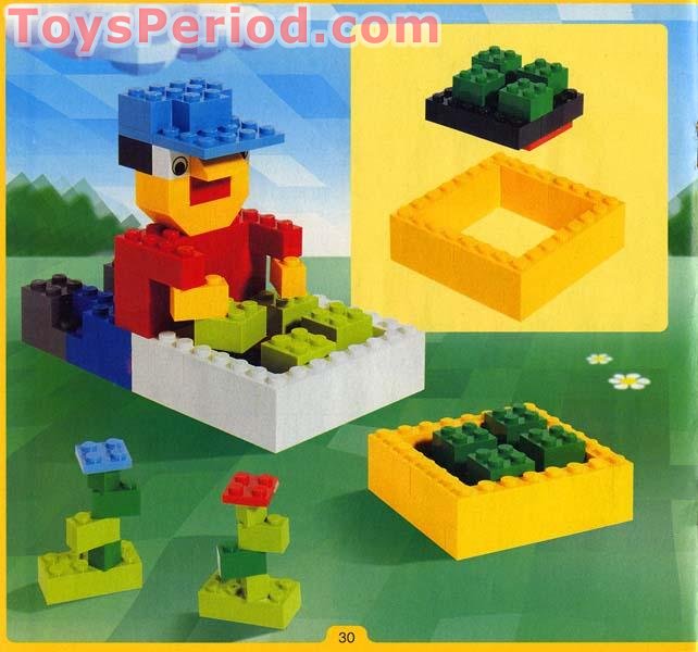 LEGO 4410 Large Creator Set in Box, 4 Plus Instructions and Parts List