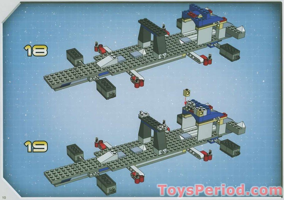 LEGO 4482 AT-TE Instructions and Parts List