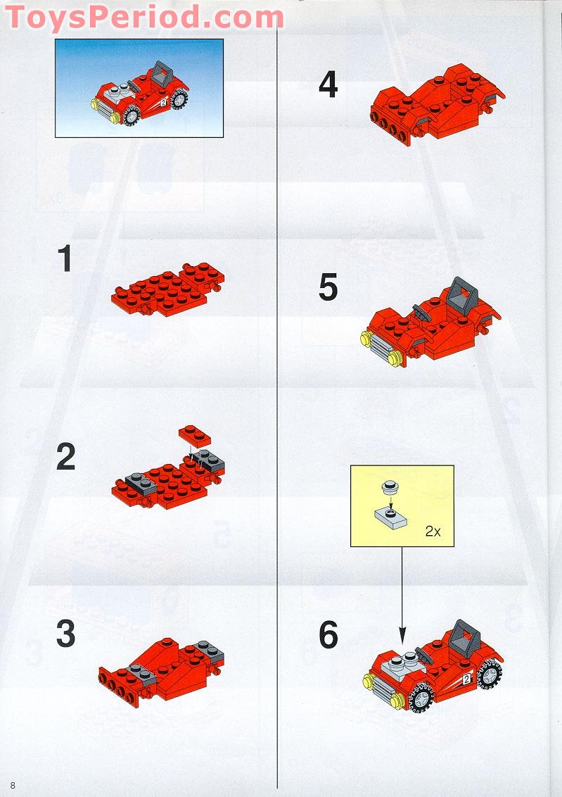 LEGO 4555 Cargo Station Set Parts Inventory and Instructions - LEGO ...
