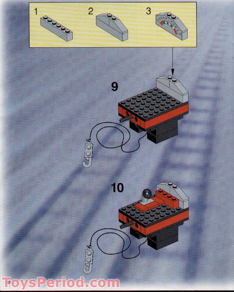 LEGO 4557 Freight Loading Station Instructions and Parts List