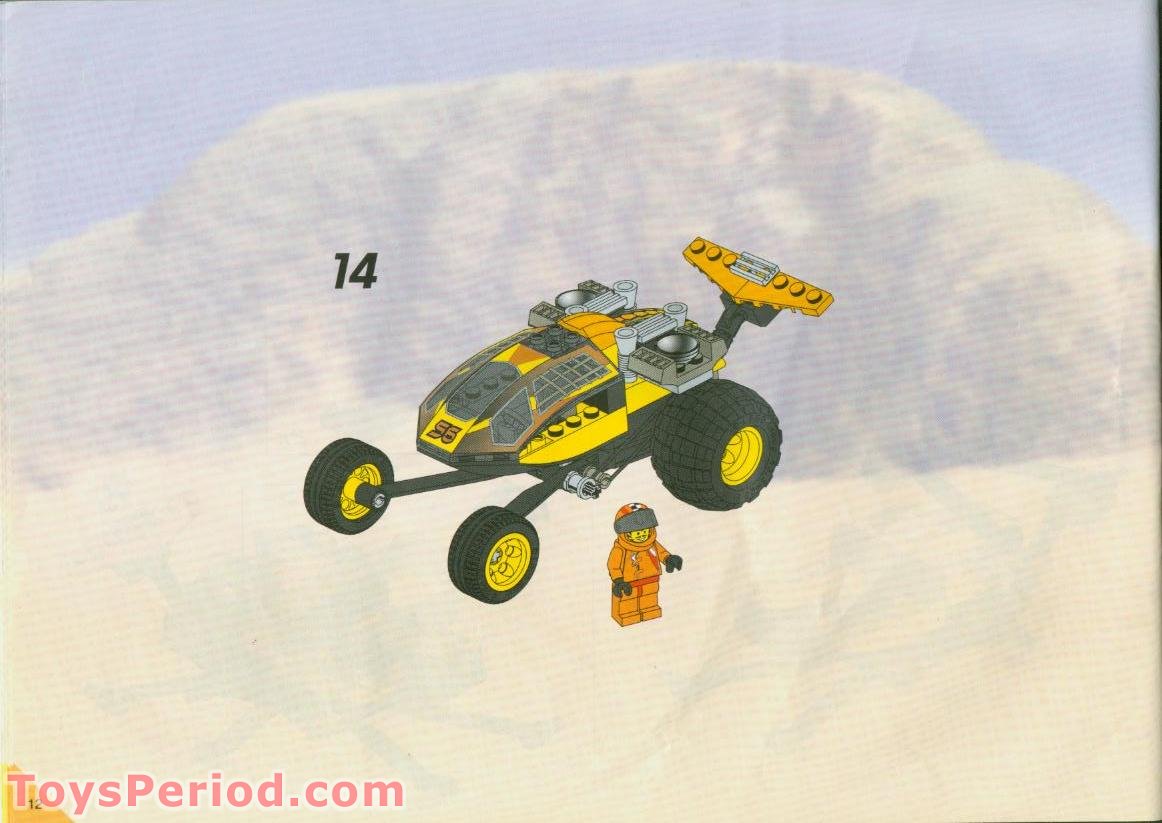 LEGO 4587 Duel Racers Instructions and Parts List
