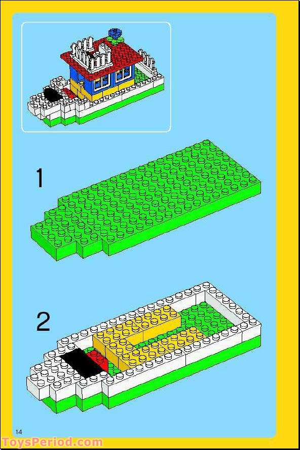 LEGO 5482 Ultimate House Building Set Instructions and Parts List