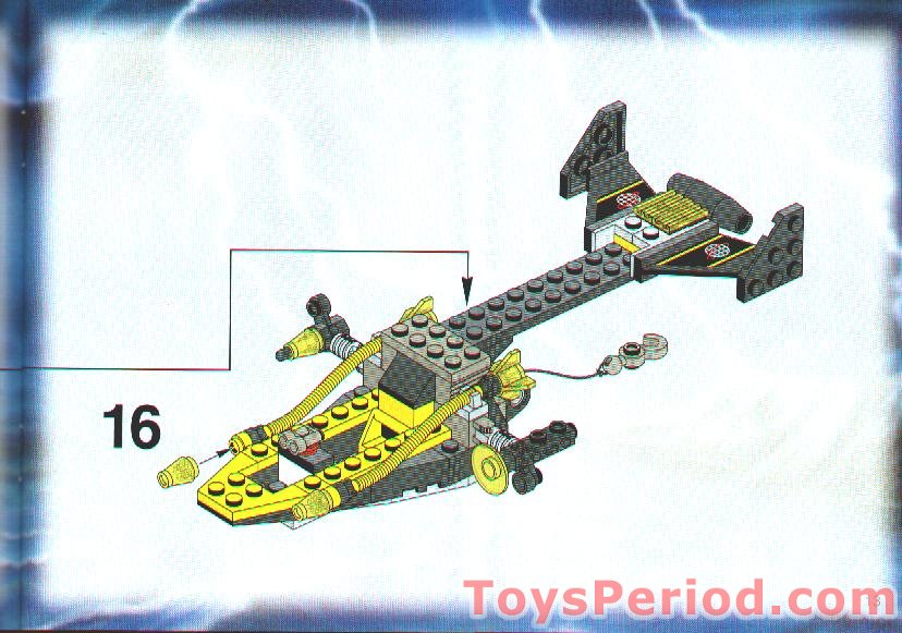 LEGO 6773 Alpha Team Helicopter Instructions and Parts List
