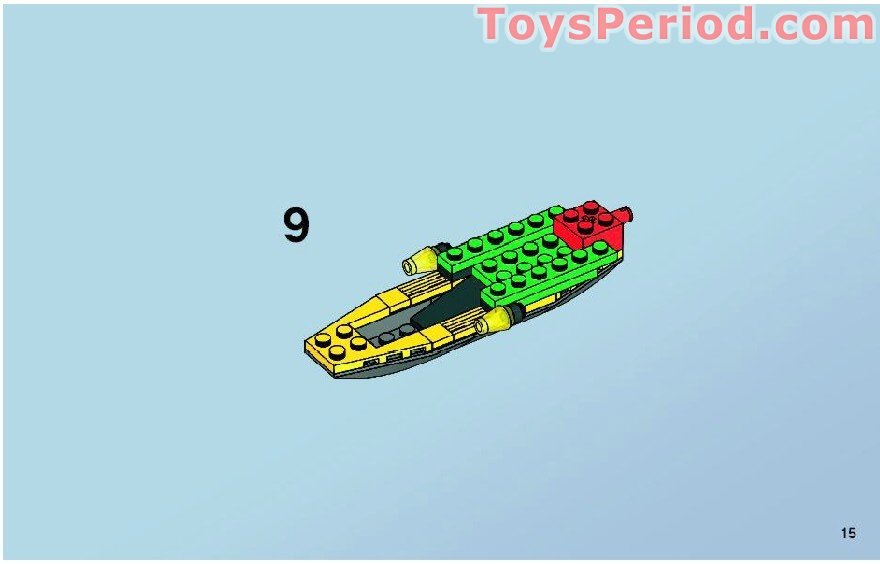LEGO 7885 Robin's Scuba Jet: Attack of the Penguin Instructions and ...