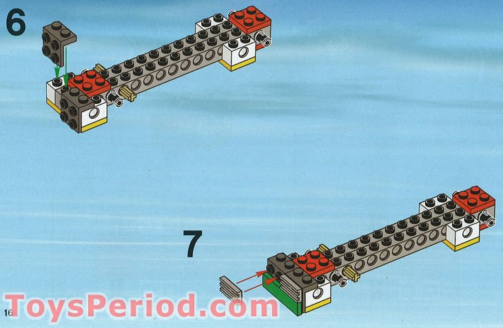 LEGO 7992 Container Stacker Instructions and Parts List