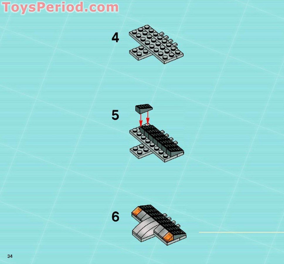 LEGO 8635 Mission 6: Mobile Command Center Instructions and Parts List