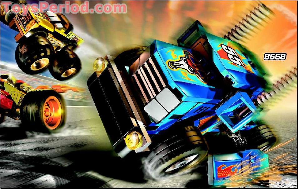 LEGO 8670 Jump Master Instructions and Parts List