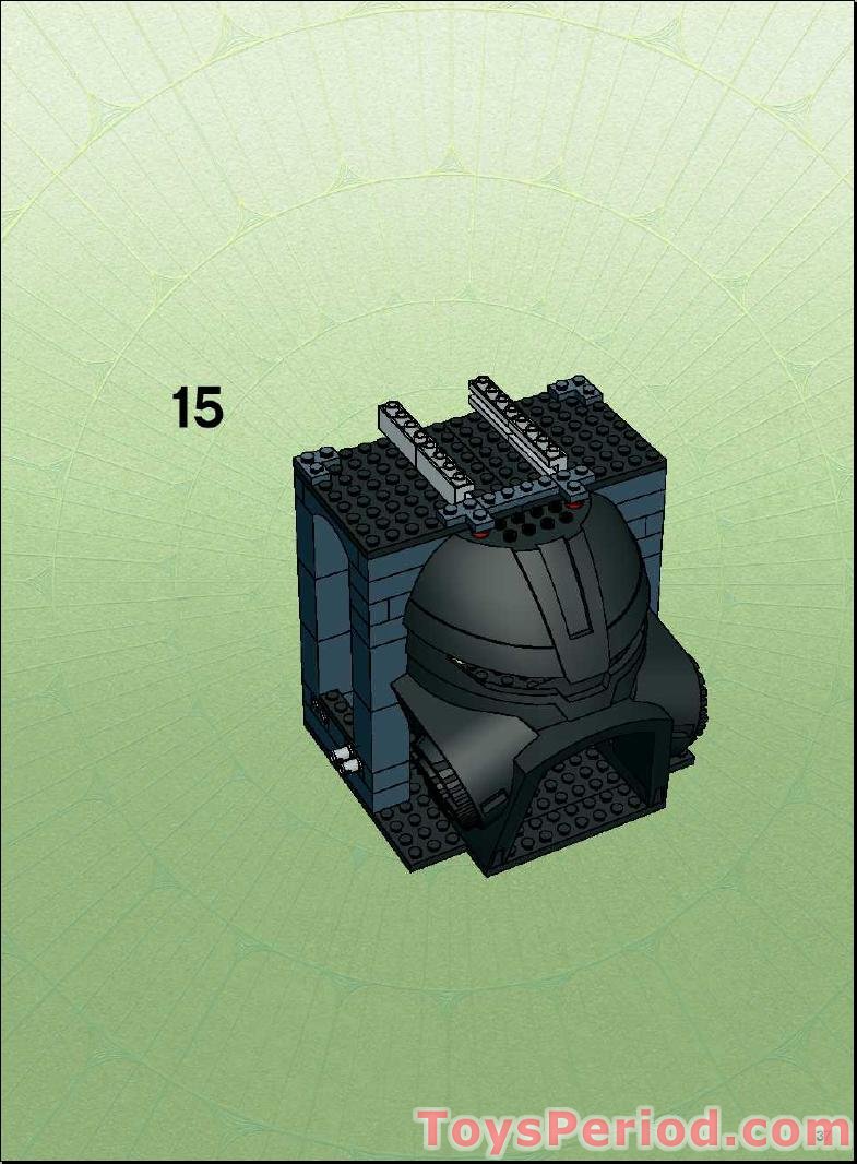 LEGO 8758 Tower of Toa Instructions and Parts List