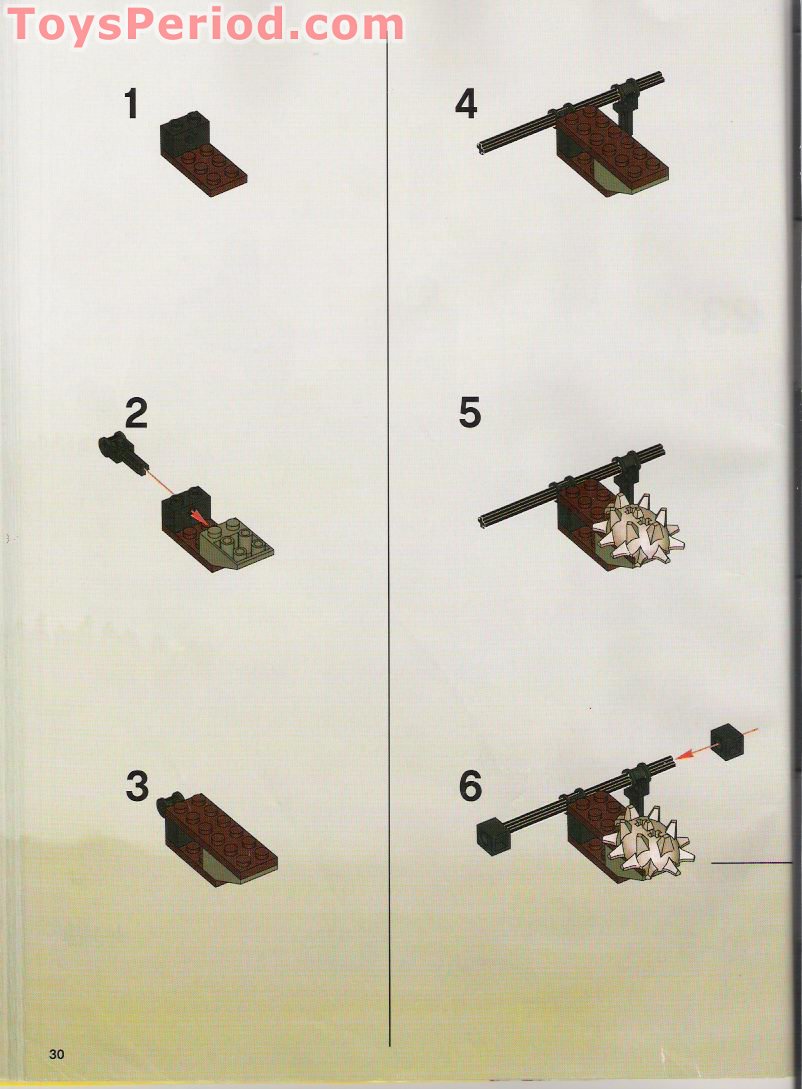 LEGO 8823 Mistlands Tower Instructions and Parts List