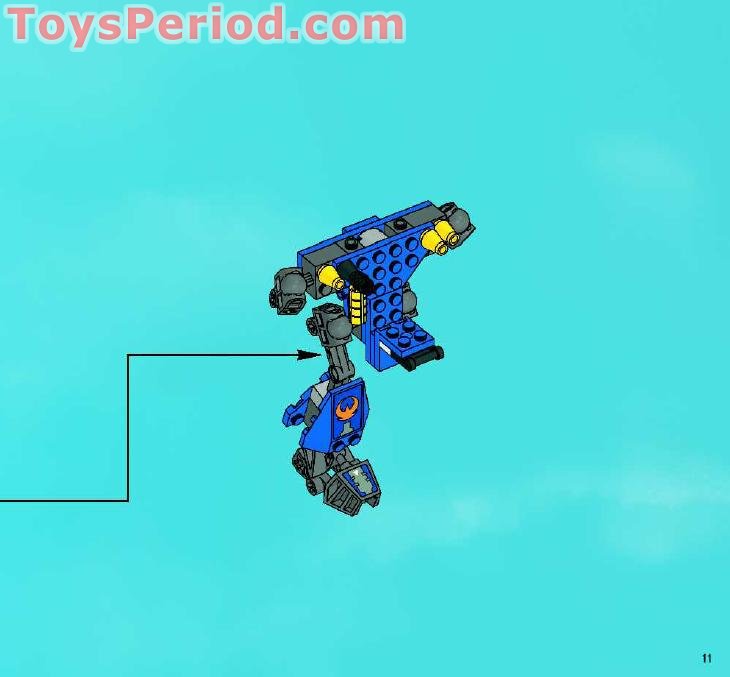 LEGO 8106 Aero Booster Instructions and Parts List