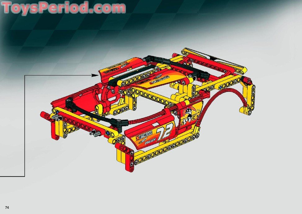 LEGO 8146 Nitro Muscle Instructions and Parts List