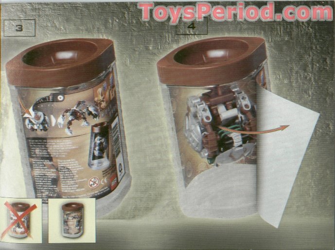 LEGO 8577 Pahrak-Kal Instructions and Parts List