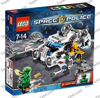 LEGO 5971 Gold Heist Set Parts List