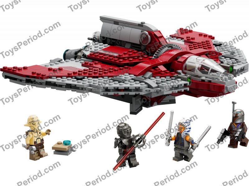 LEGO 75362 Ahsoka Tano's T-6 Jedi Shuttle Set Parts List