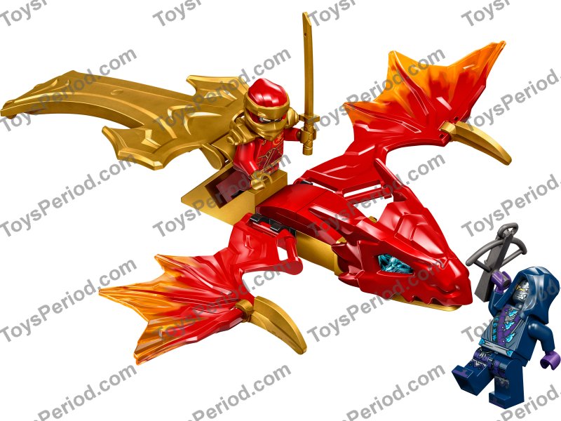 LEGO 71801 Kai's Rising Dragon Strike Set Parts List