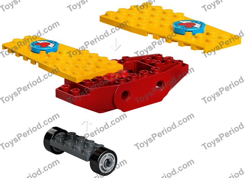 LEGO 10772 Mickey Mouse's Propeller Plane Set Parts List