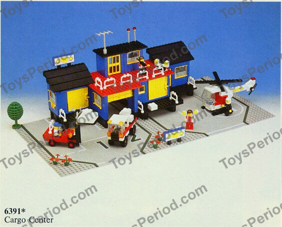 LEGO 6391 Cargo Center Instructions and Parts List