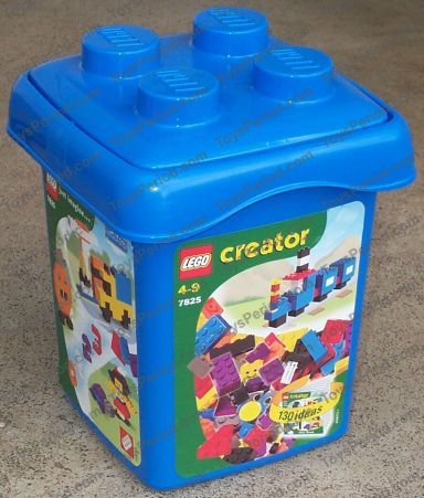 LEGO 7825 Creator Bucket Instructions and Parts List