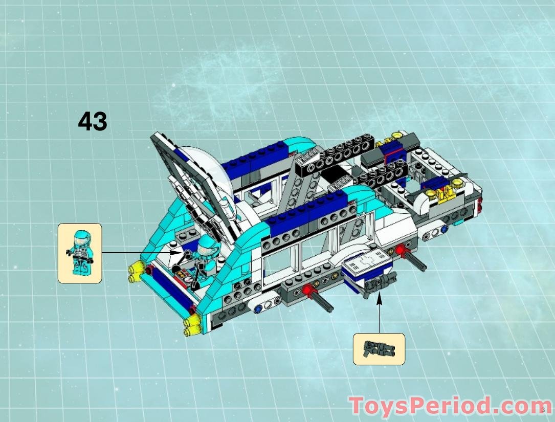 LEGO 70709 Galactic Titan Instructions and Parts List