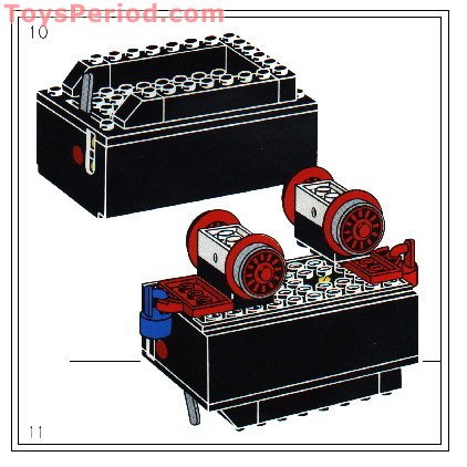 LEGO 138 Electronic Train - Forward, Backward and Stop Instructions and ...