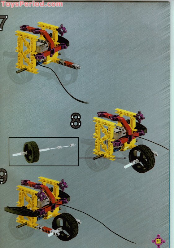 LEGO 3582 Ant Instructions and Parts List