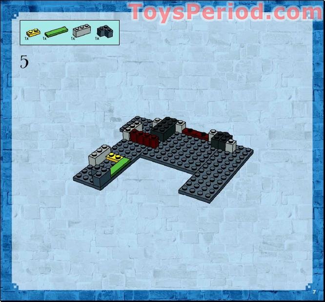 LEGO 4754 Hagrid's Hut (2nd Edition) Instructions and Parts List