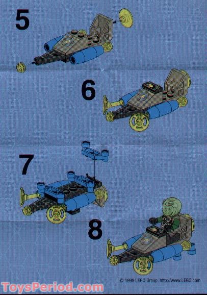 LEGO 6942 Zo Weevil Instructions and Parts List